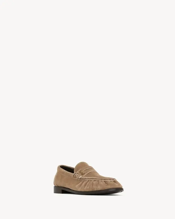 Saint Laurent Le Loafer Supple In Suede