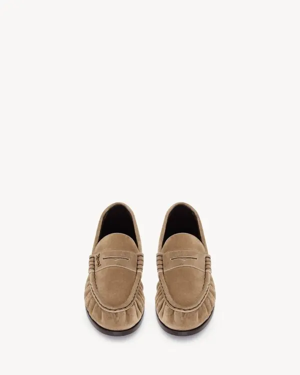 Saint Laurent Le Loafer Supple In Suede