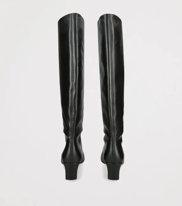 Staud Leather Wally Knee-high Boots 55