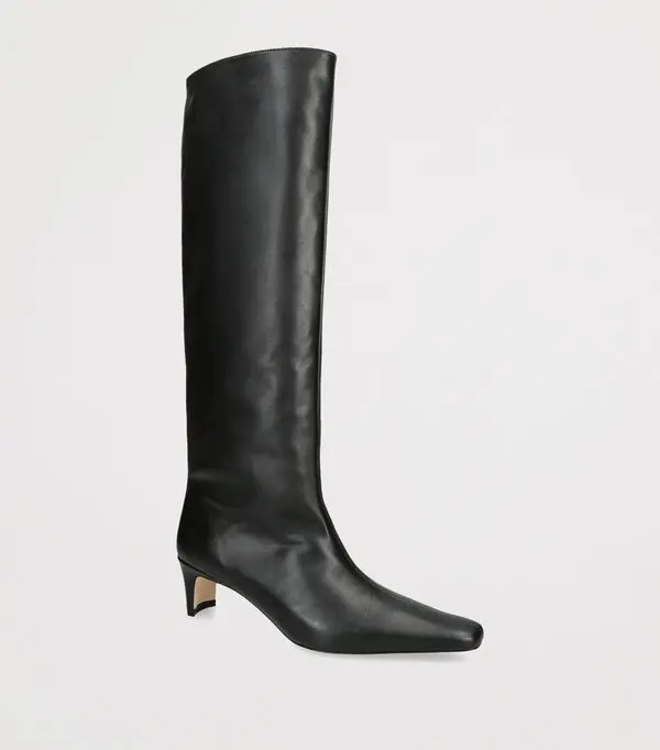 Staud Leather Wally Knee-high Boots 55