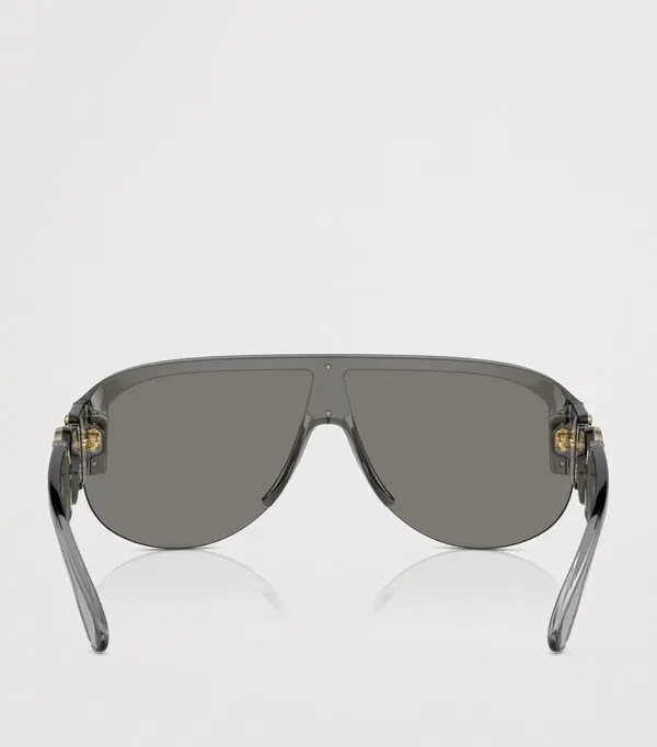 Versace Aviator Sunglasses With Medusa Detail
