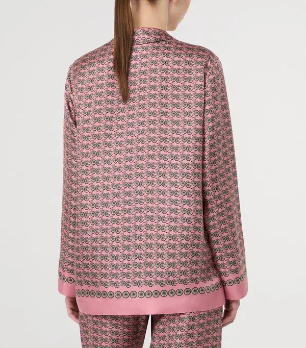 Max Mara Silk Printed Shirt