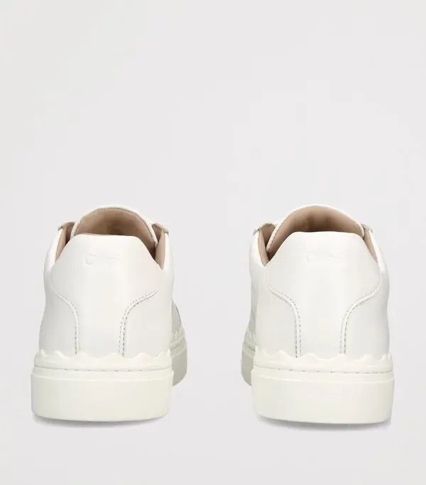 Chloé Leather Lauren Sneakers