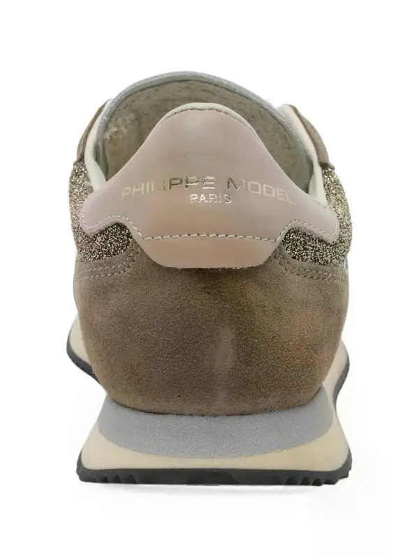 Philippe Model Blville Glitter-detail Sneakers