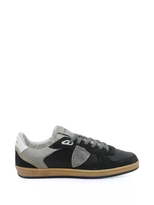 Philippe Model Pgal Leather Sneakers - Black