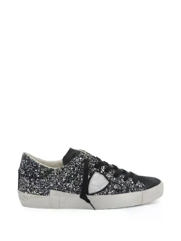 Philippe Model Prsx Sequin-embellished Sneakers