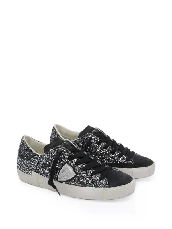 Philippe Model Prsx Sequin-embellished Sneakers