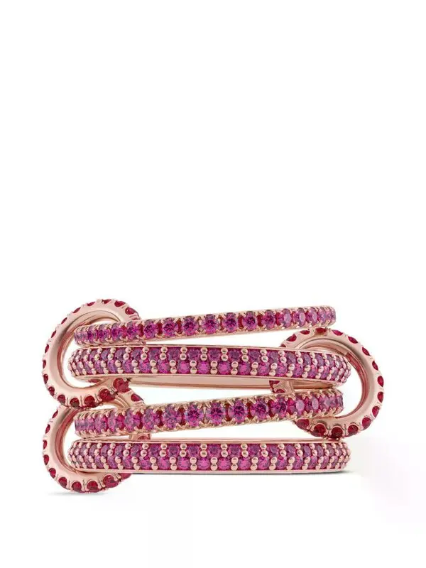 SPINELLI KILCOLLIN Delphinus Rouge Petite Ring - Pink