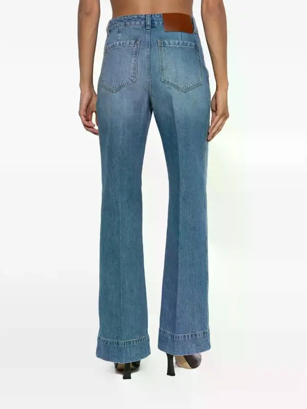 Victoria Beckham Alina Wide-leg Jeans