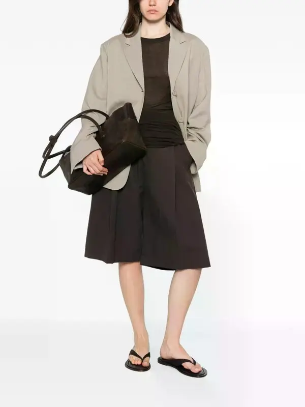 Sú Single-breasted Notched-lapels Blazer