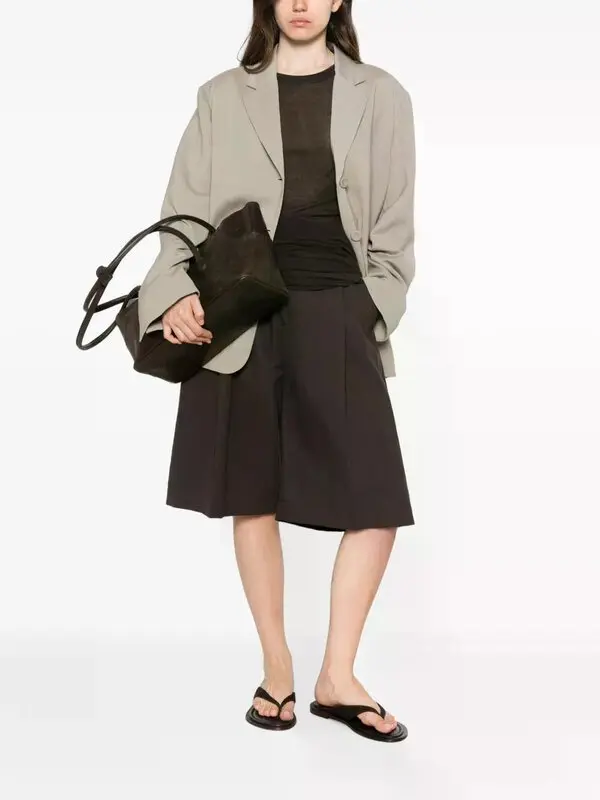 Sú Single-breasted Notched-lapels Blazer