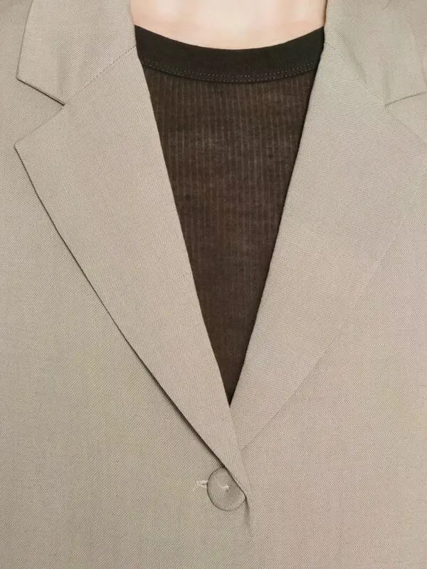 Sú Single-breasted Notched-lapels Blazer