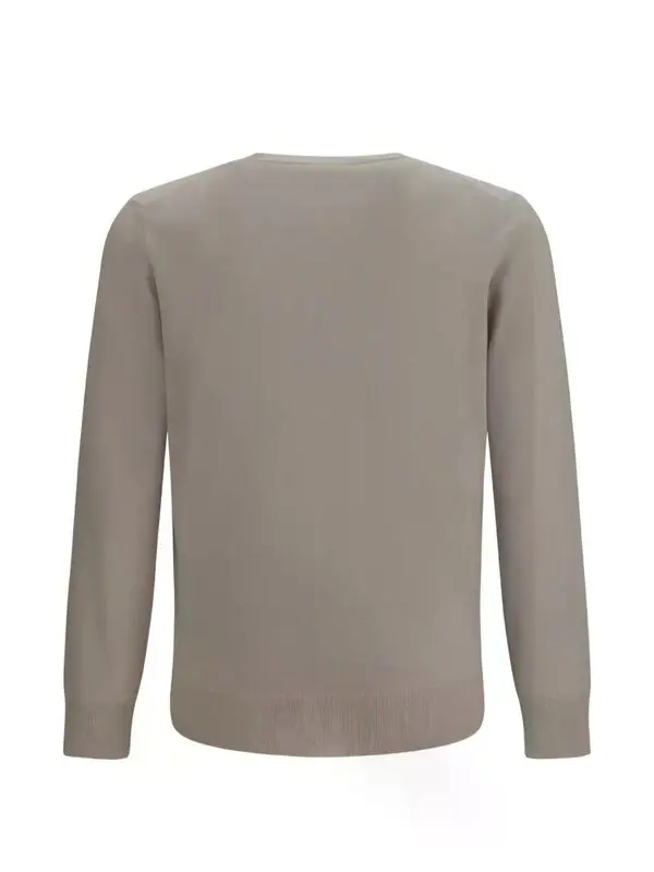 Loro Piana Crew Neck Cashmere Sweater - Neutrals