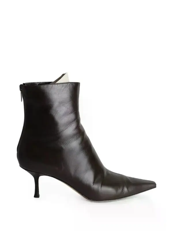 JIMMY CHOO Pointed-toe Ankle Boots