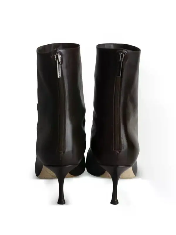 JIMMY CHOO Pointed Toe Stiletto Heel Ankle Boots