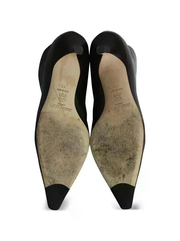 JIMMY CHOO Pointed Toe Stiletto Heel Ankle Boots