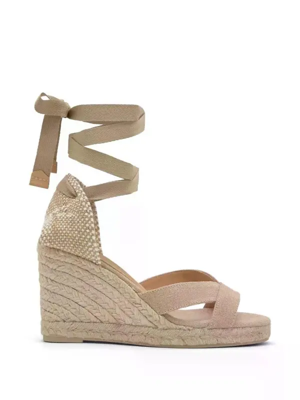 CastaÑer Bailey Wedge Heeled Sandals - Neutrals