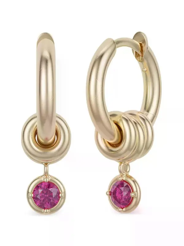SPINELLI KILCOLLIN Zahra Sapphire Drop Earrings - Gold