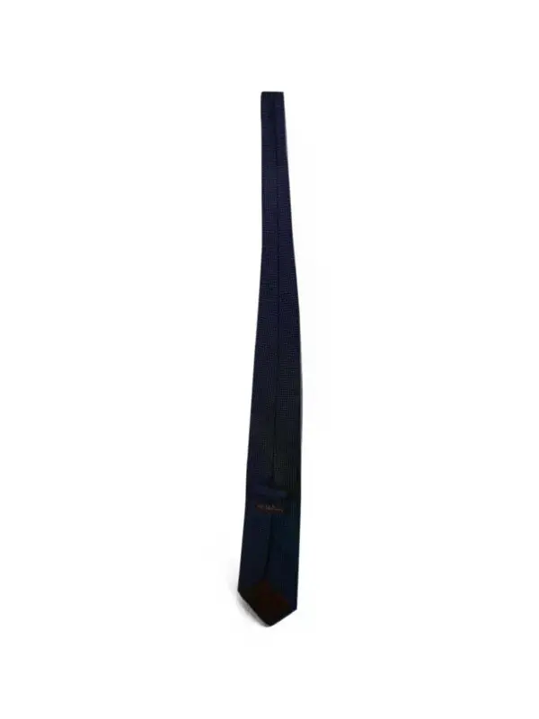 Mulberry Windowpane-print Tie