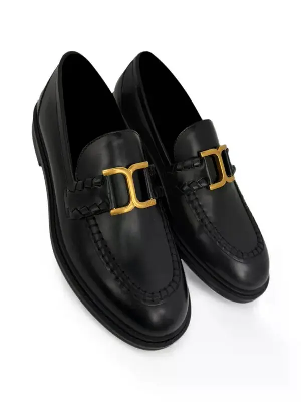 Chloé Marcie Embellished Loafers - Black