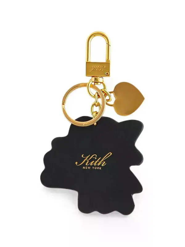 Kith Cupid And Devil Printed Leather Key Charm
