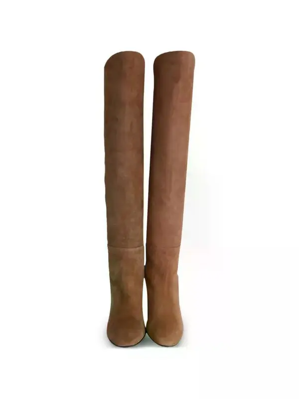 STUART WEITZMAN Blaire Wedge Knee-high Boots - Neutrals