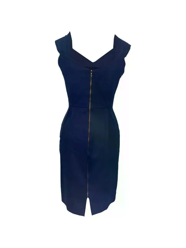 Roland Mouret V-neck Tailored Mini Dress