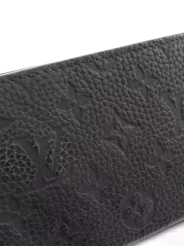 LOUIS VUITTON 2000s Monogram Taurillon Leather Steamer Shoulder Bag