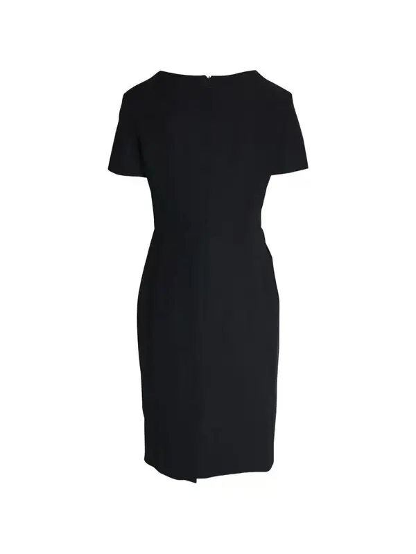 Giorgio Armani Draped Sheath Dress