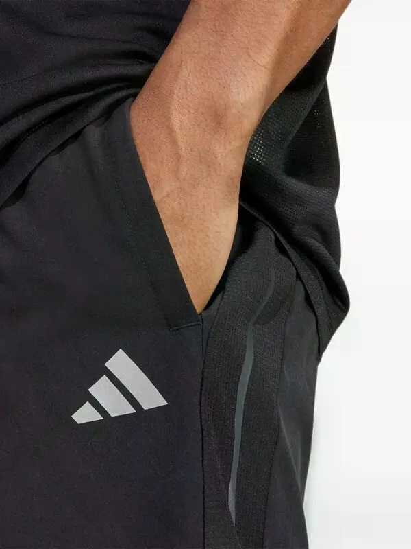 Adidas Tech Logo-print Panelled Shorts