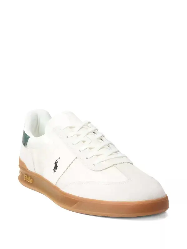 Polo Ralph Lauren Bedford Leather Sneakers - White