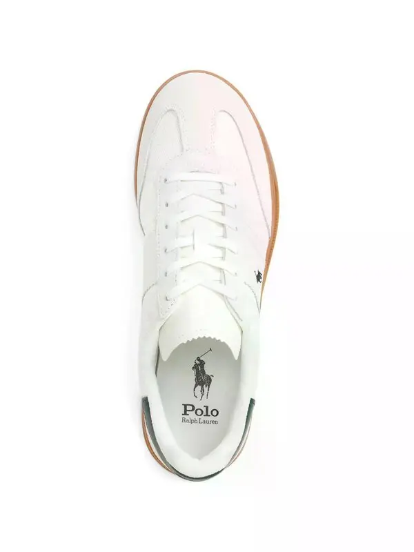 Polo Ralph Lauren Bedford Leather Sneakers - White