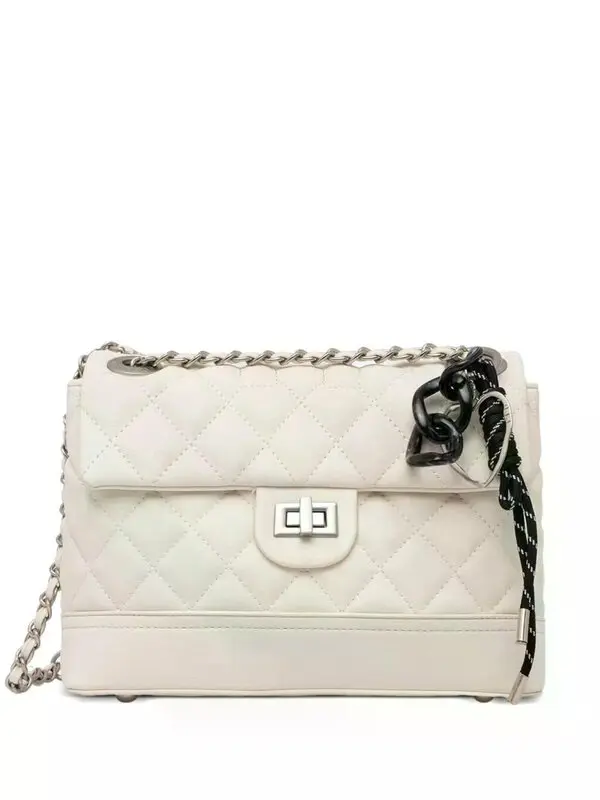 SILVIAN HEACH Quilted Leather Chain Crossbody Bag - White