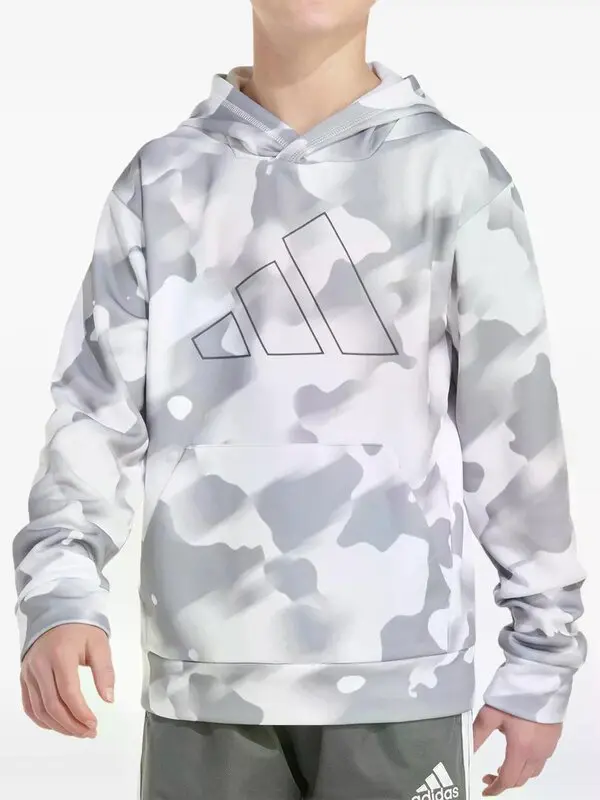 Adidas D4t Camouflage Print Hoodie