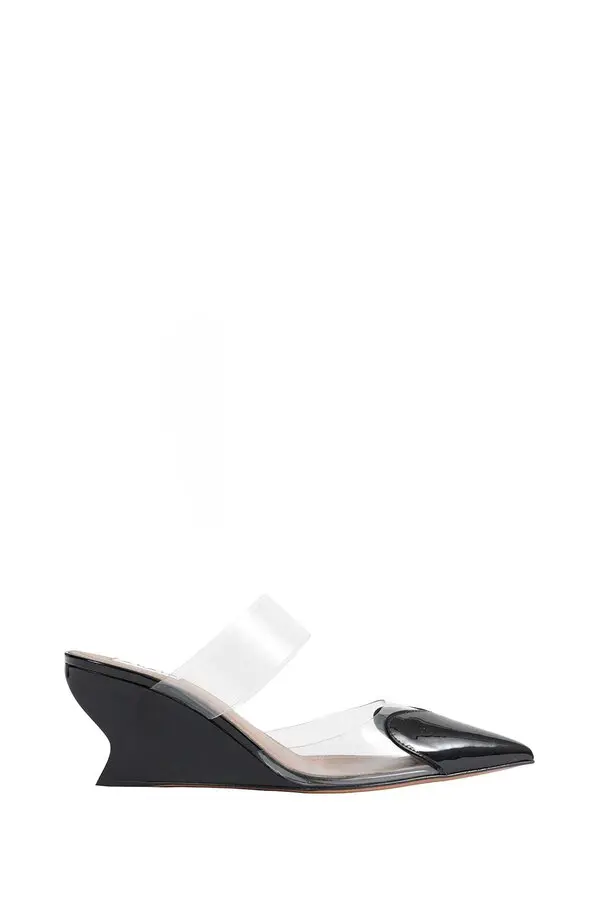 Alaïa Le Coeur Wedge Mules