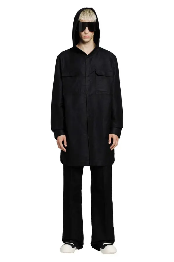 Rick Owens Tower Hooded Outershirt