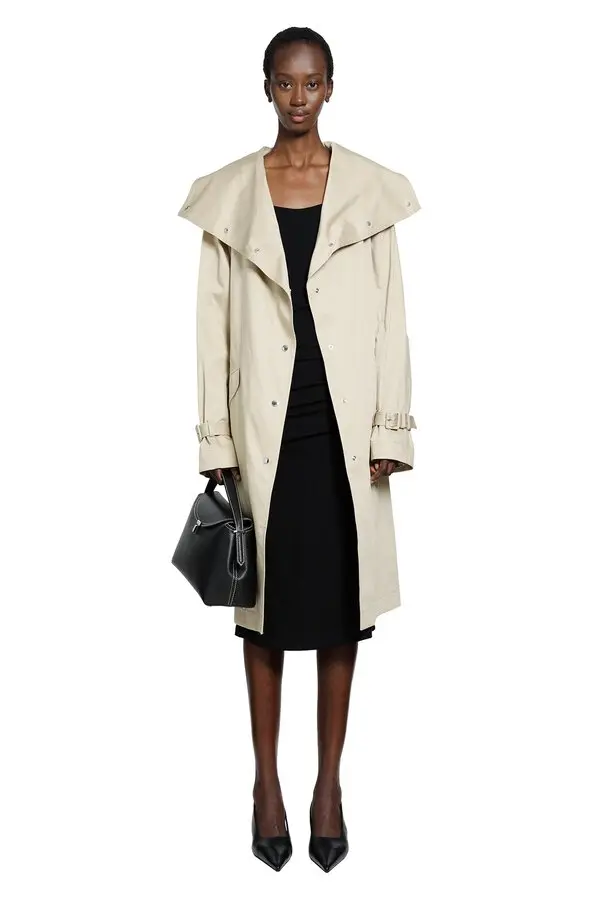 TOTEME Oversized Cotton Trench Coat