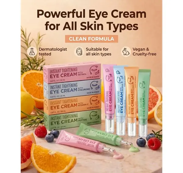 LOVERY Korean Skin Care Eye Cream Collection