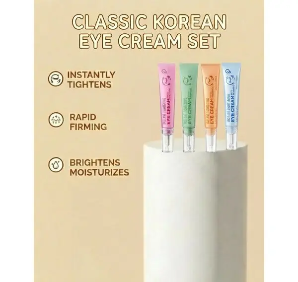 LOVERY Korean Skin Care Eye Cream Collection