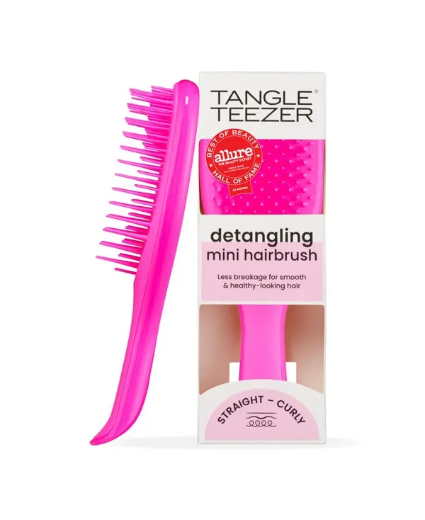 TANGLE TEEZER Mini Ultimate Detangler Hairbrush - Pink