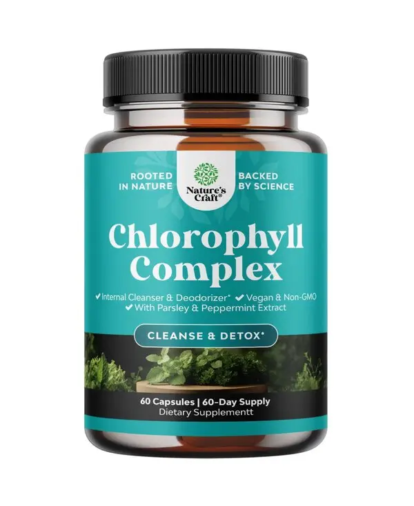 NATURE'S CRAFT Chlorophyll Complex Capsules