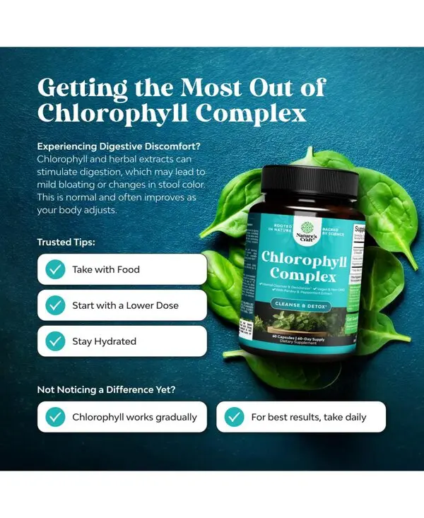 NATURE'S CRAFT Chlorophyll Complex Capsules