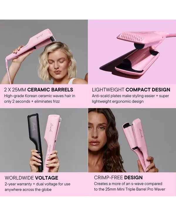 MERMADE Double Barrel Hair Waver