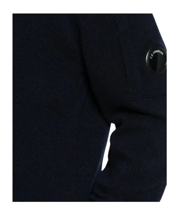 C.P. COMPANY Lens-detail Wool Sweater