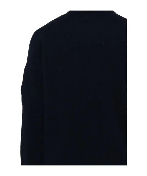 C.P. COMPANY Lens-detail Wool Sweater