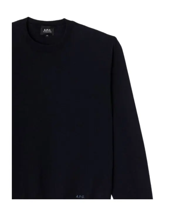A.p.c. Mathieu Logo-embroidered Sweater