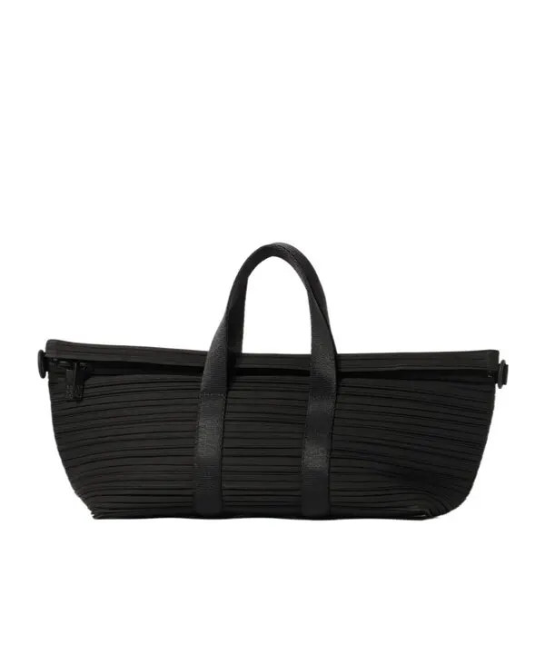 Issey Miyake Pleated Tote Bag - Black