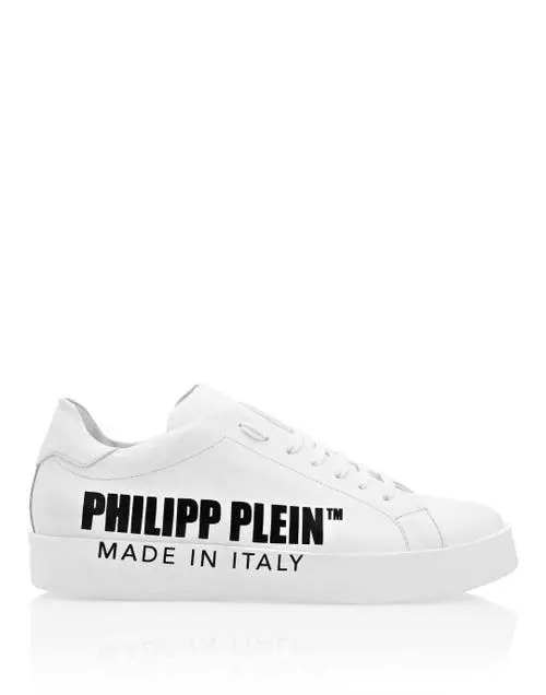 Philipp Plein Leather Lo-top Sneakers Tm Luxe