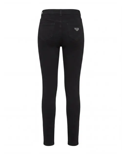 Philipp Plein High-waist Jeggings - Summernight