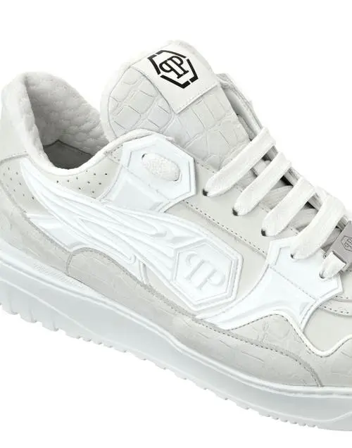 Philipp Plein Nubuck Sneakers Blaze Gen. 01 Monocolor